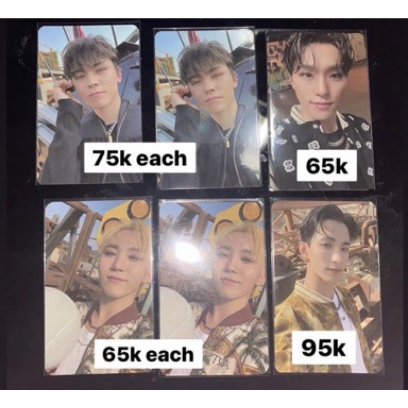 Jual LUCKY DRAW LD FACE THE SUN FTS POWERSTATION PWS DK SEUNGKWAN ...