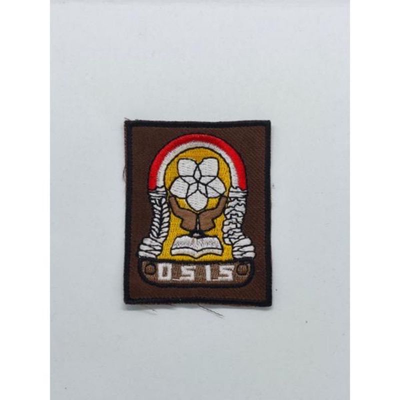 Jual LOGO BORDIR OSIS SMA BEDGE SMA OSIS SMA SMP SMK EMBLEM PATCH OSIS ...