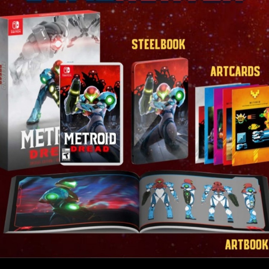 Jual Nintendo Switch Metroid Dread Special Edition | Shopee Indonesia