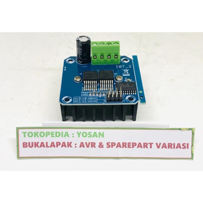 Jual Wqwq301S Bts7960 High Current Motor Driver H-Bridge Module For ...