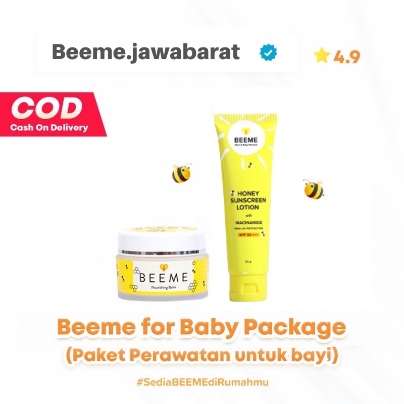 Jual [Paket Bundling] Beeme Honey Sunscreen SPF 50 +++ Niacinamide ...
