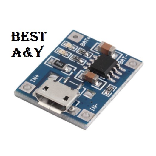 Jual TP4056 to Lithium Battery Modul Cas Baterai Micro USB 1A 5V ...