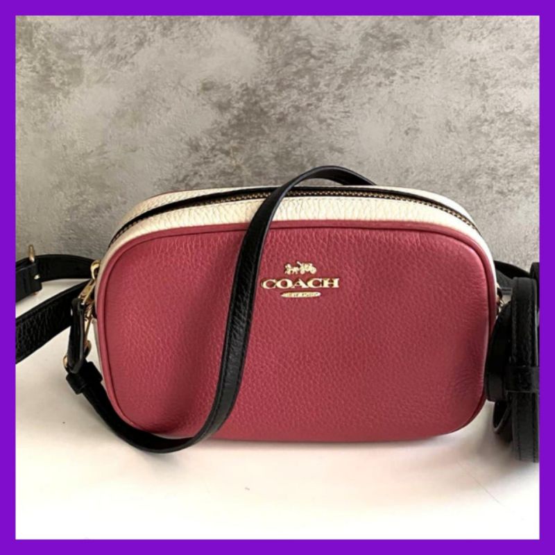 Jual Jual Tas Wanita Coach Convertible Belt Bag Crossbody Color Red ...