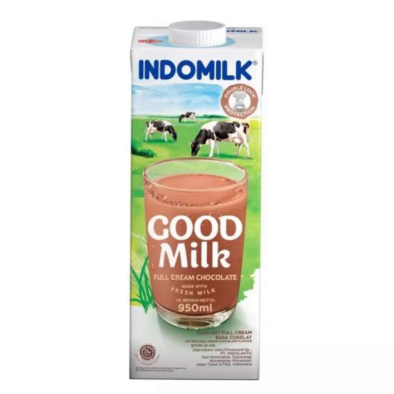 Jual Susu Indomilk Full Cream Plain 950ml | Shopee Indonesia