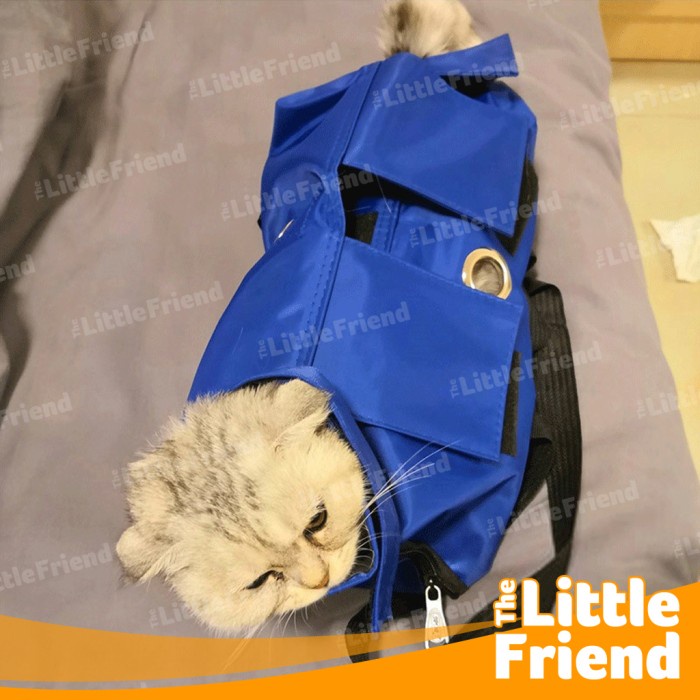 Jual Tas Mandi Grooming Kucing Anti Cakar Anti Gigit Serbaguna Anti Air ...