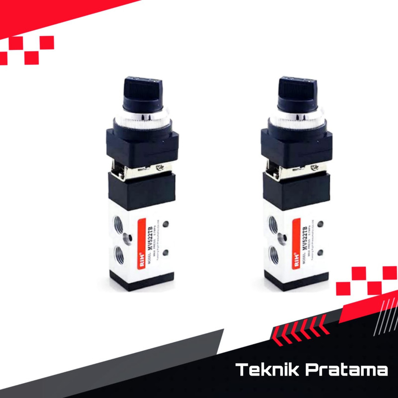 Jual MECHANICAL VALVE TYPE SWITCH SELECTOR 3 LUBANG SYSTEM 3/2 DRAT 1/4" | Shopee Indonesia
