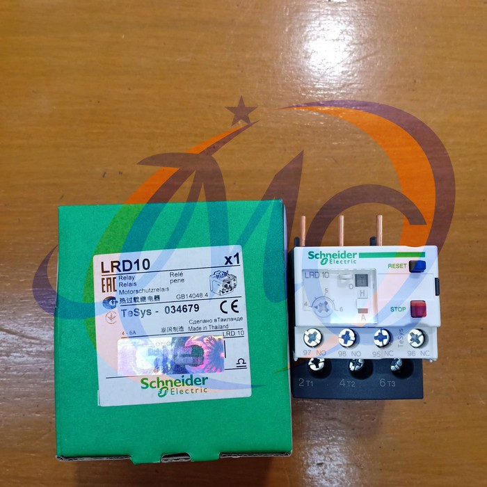 Jual Thermal Overload Relay LRD10 4- 6A Schneider | Shopee Indonesia