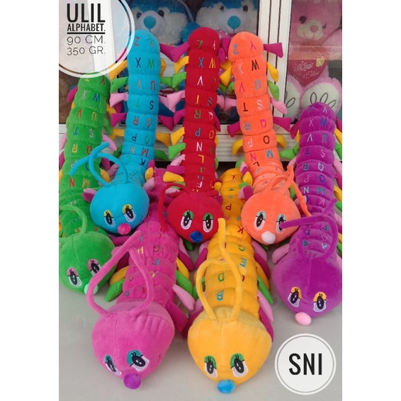 Jual Boneka uler Label SNI/Ulil alphabet / Ulil abjad | Shopee Indonesia
