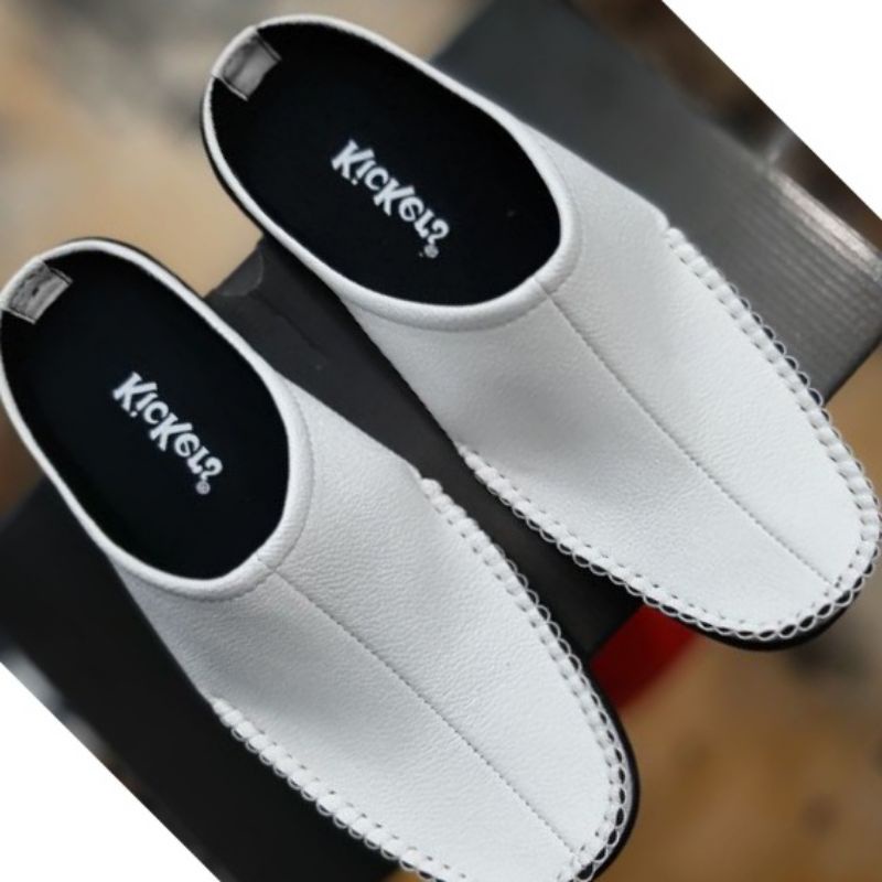 Jual 39 s/d 44"sepatu slop pria//sepatu slop formal//rajut putih dan ...