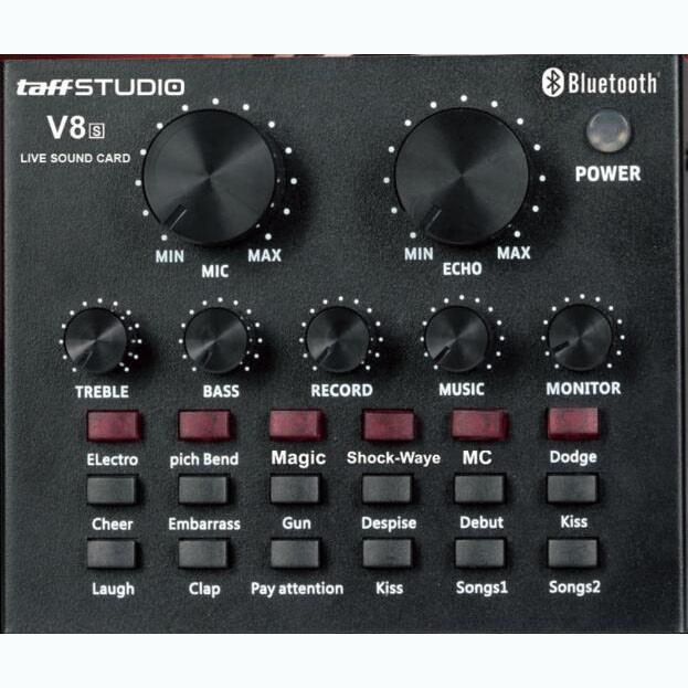 Jual V8s SoundCard external Audio untuk HP PC Mac Live Broadcast ...