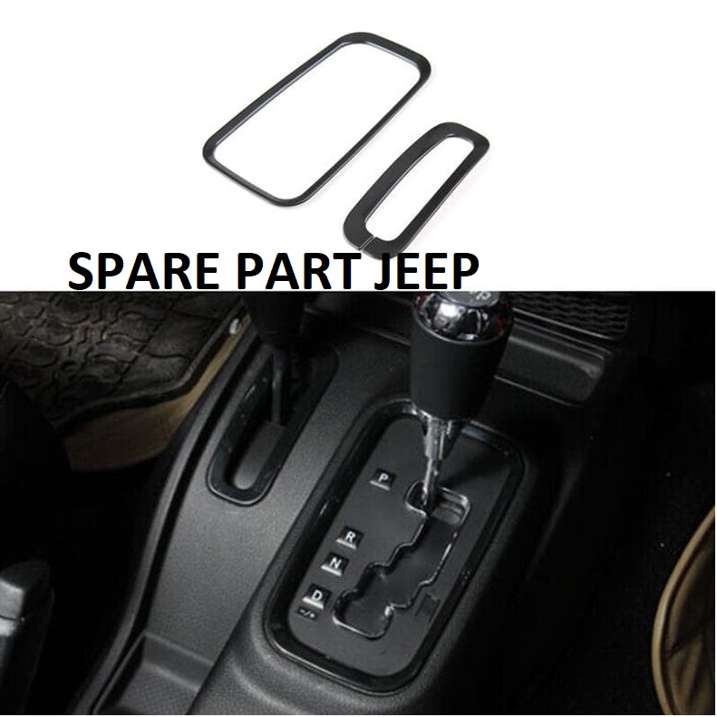 Jual Cover Gear Box Transfer Case Trim Hitam Jeep Wrangler Rubicon JK ...