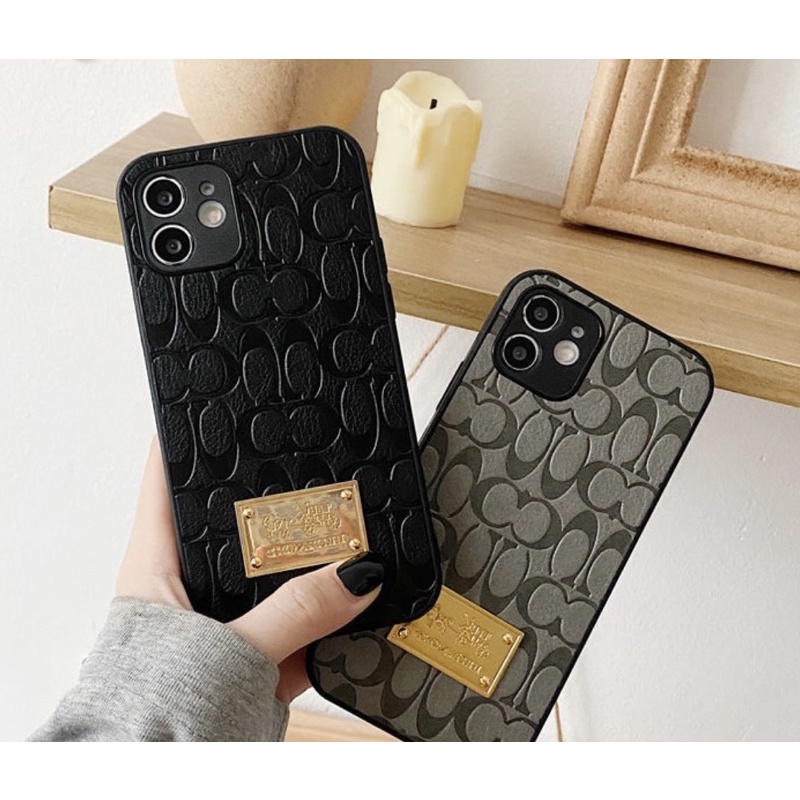 Jual CASE COACH LOGO IPHONE 14 14 pro 7 8 plus x xs max xr 11 11 pro ...