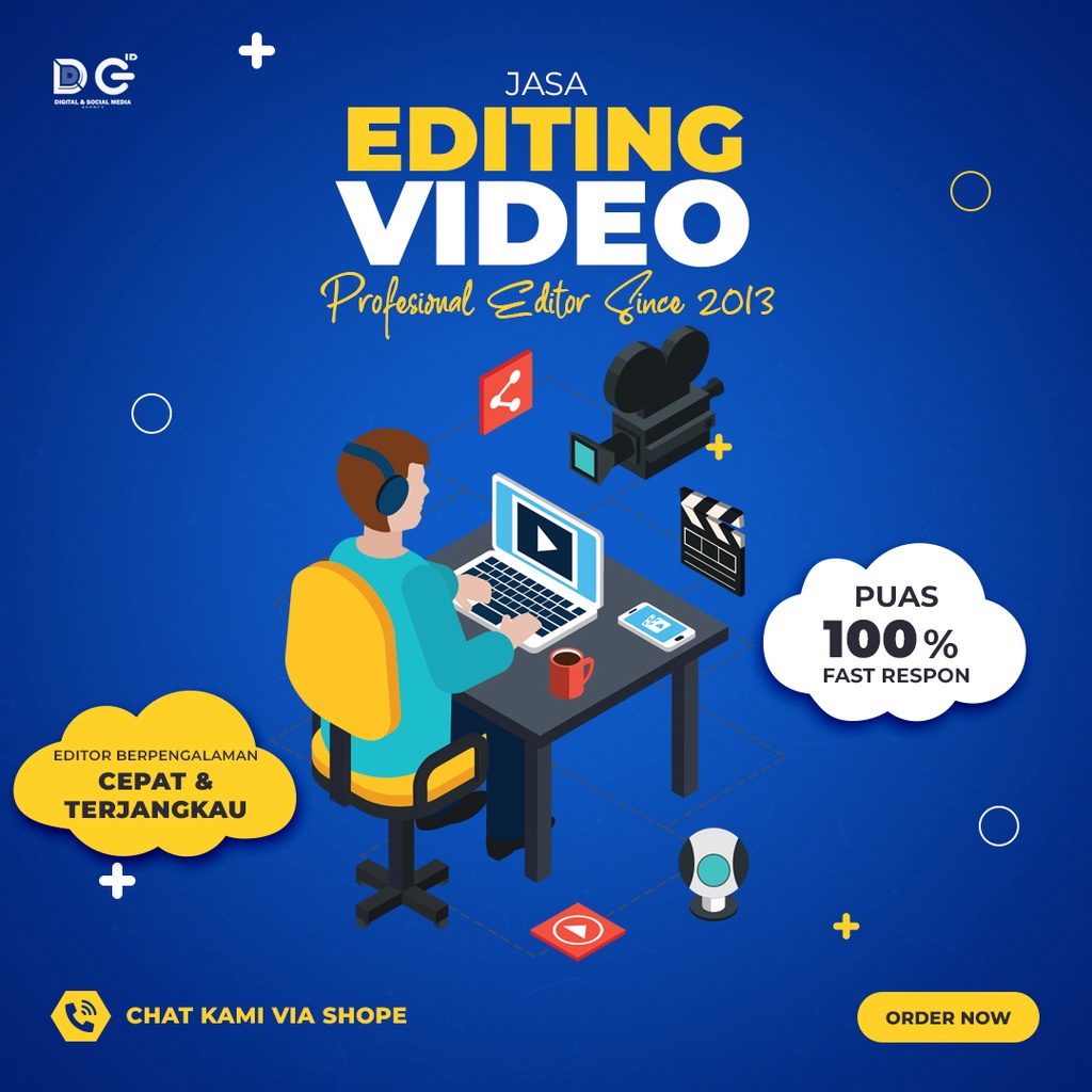 Jual Jasa Editing Video Profesional DC Id: Kreatif, Berkualitas, dan ...