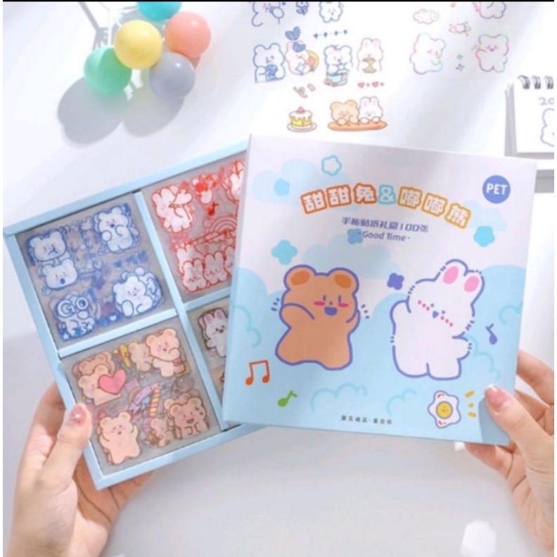 Jual STICKER AESTHETIC STICKER ANTI AIR PVC/1pcs | Shopee Indonesia