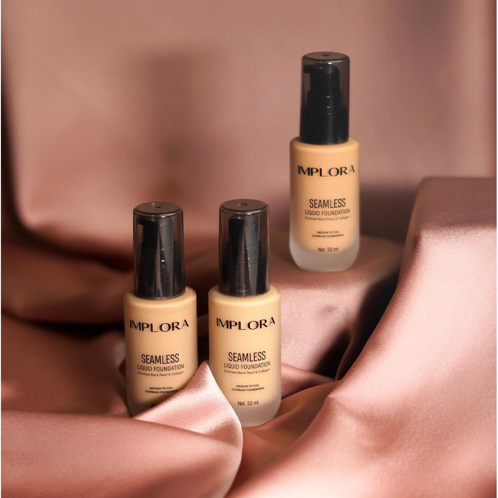 Jual IMPLORA LIQUID FOUNDATION ( FOUNDATION CAIR ) | Shopee Indonesia