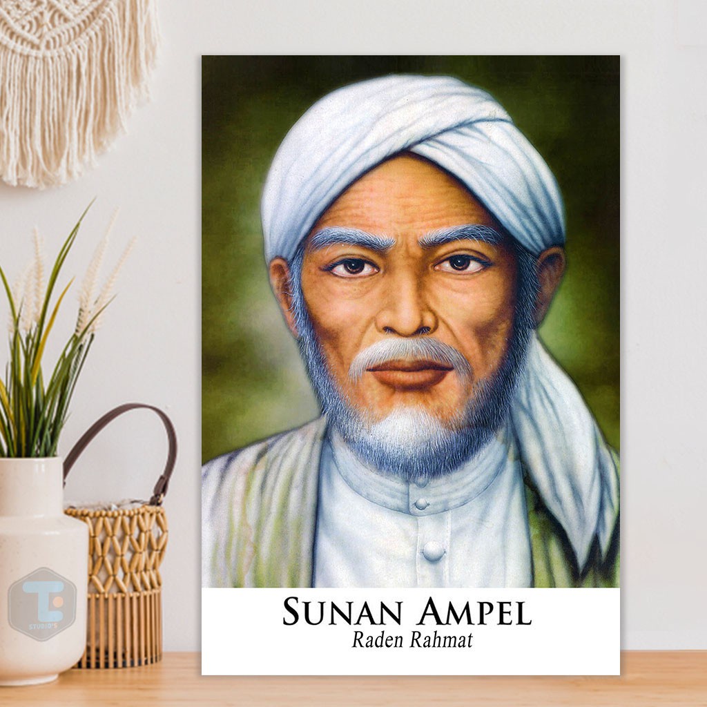 Jual Poster Walisongo Sunan Indonesia Ulama Habib Hiasan Dinding ...