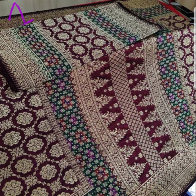 Jual Songket palembang asli tenun lepus kandang limar ori tw | Shopee Indonesia