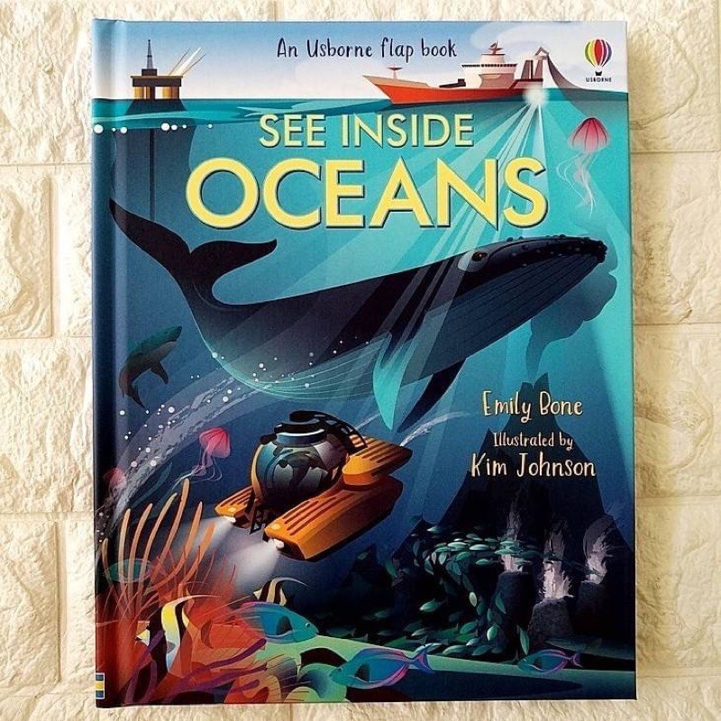 Jual USBORNE - SEE INSIDE OCEANS | Shopee Indonesia