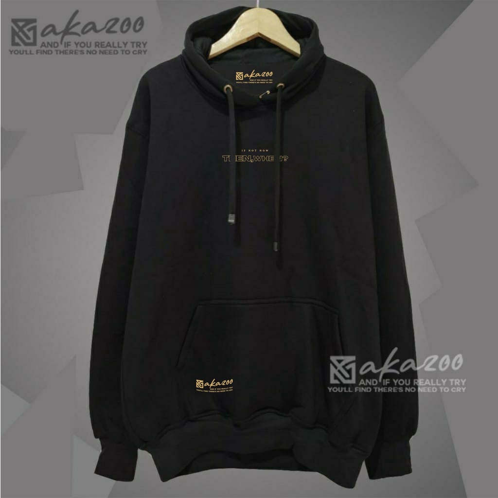 Jual switer cowok terbaru 2024 akazoo warna hitam if not now TOEN, WHEU ...