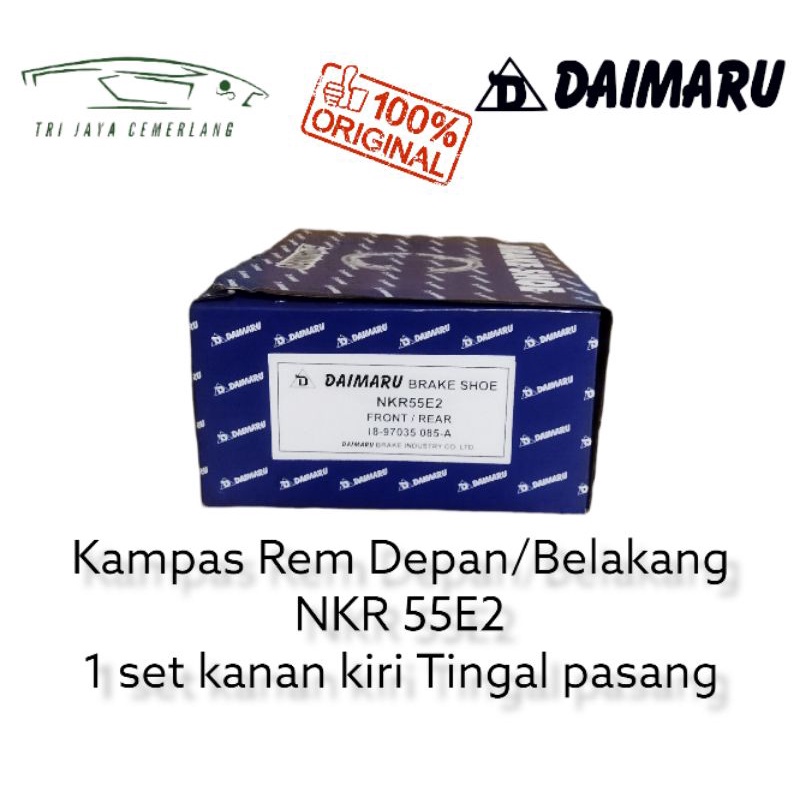 Jual kampas Rem Depan/Belakang Isuzu elf nkr 55 Daimaru | Shopee Indonesia