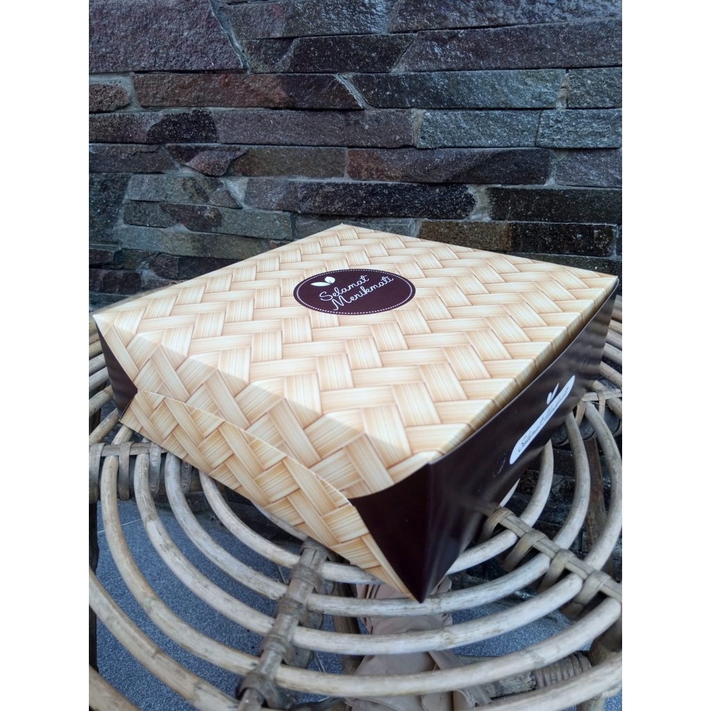 Jual 50 Pcs Dus Nasi Kotak Model Sambung, Kotak Nasi Sambung, Box nasi ...