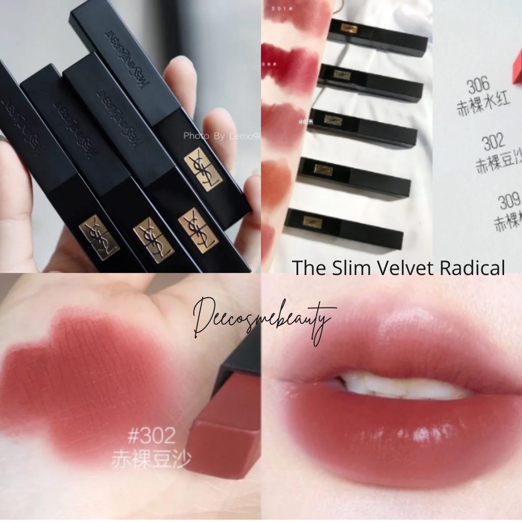 Jual Y$L Rouge Pur Couture The Slim Velvet Radical - 2gr | Shopee Indonesia