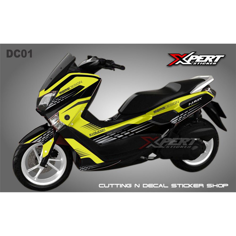 Jual STIKER DECAL NMAX FULL BODY STICKER NMAX PRINT DECAL | Shopee ...