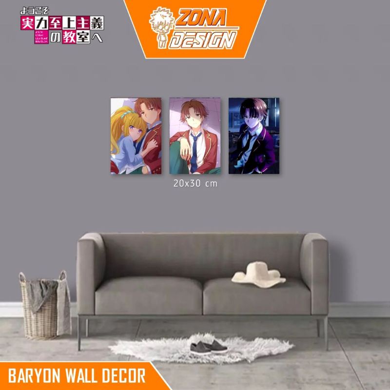 Jual Poster Papan MDF (Baryon) | Classroom of The Elite | 20x30 cm ...