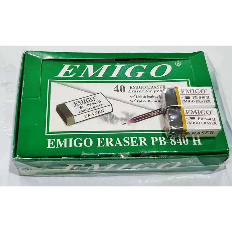 Jual Penghapus Emigo Kecil / Emigo Eraser PB 840 H ( Pcs ) | Shopee ...