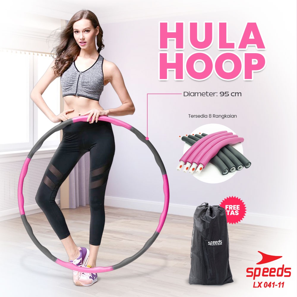 Jual SPEEDS Hula Hoop Foam Bongkar Pasang Hulla Hoop Anak Dewasa Alat ...