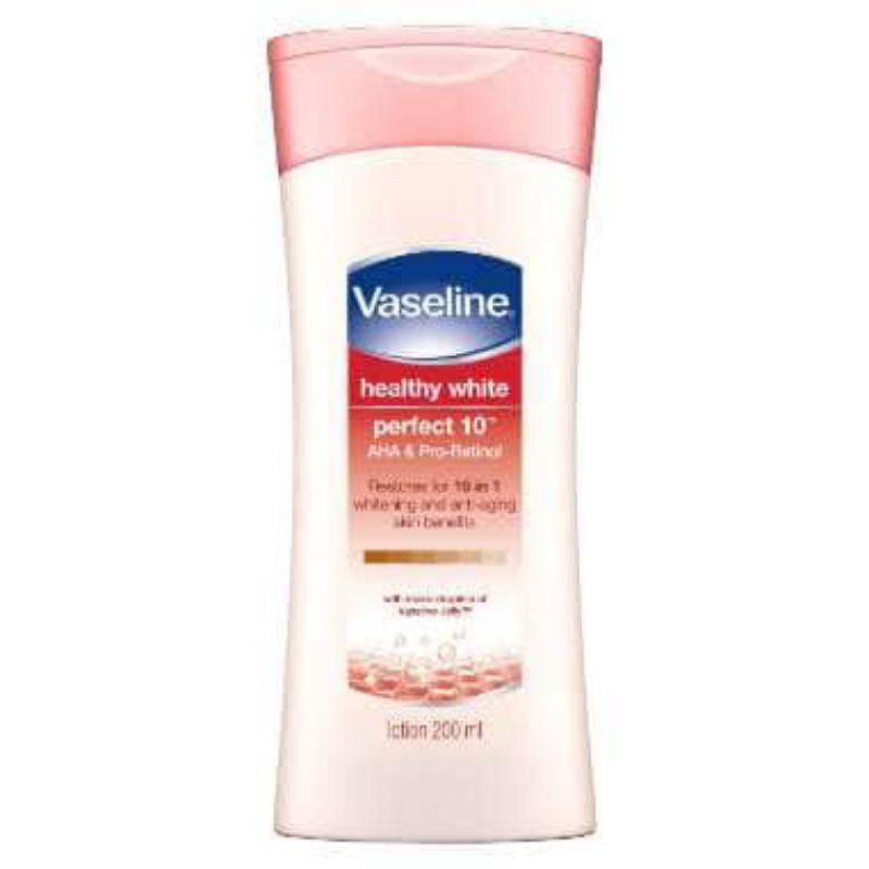 Jual Vaseline healthy white perfect 10 Lotion | Shopee Indonesia