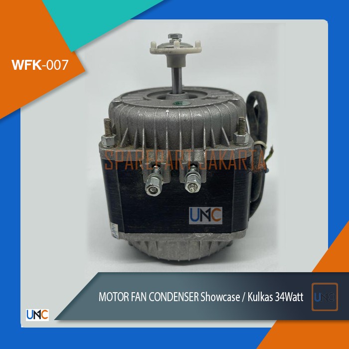 Jual MOTOR FAN CONDENSER/Kipas Kondensor Tembaga Showcase 34Watt ...