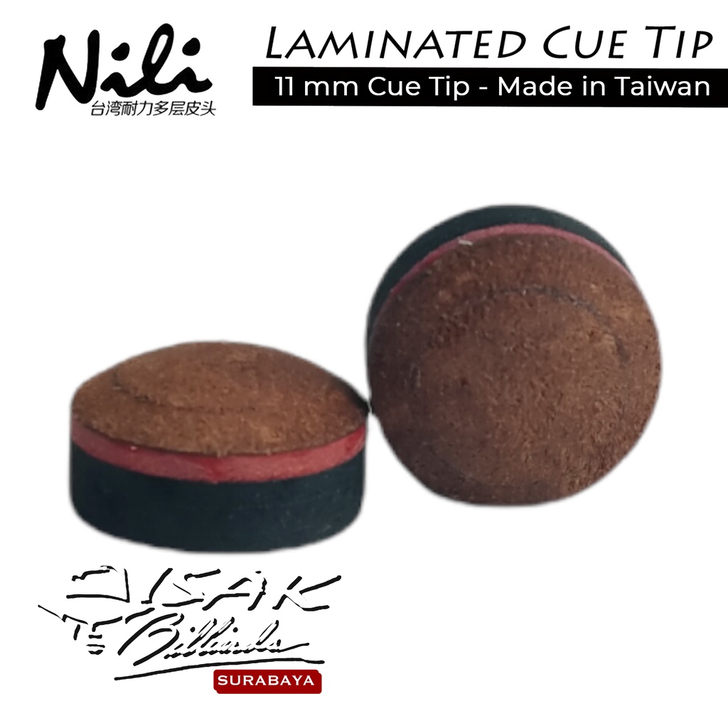 Jual Nili Brown Cue Tip - 10mm - Billiard Biliar Pool | Shopee Indonesia