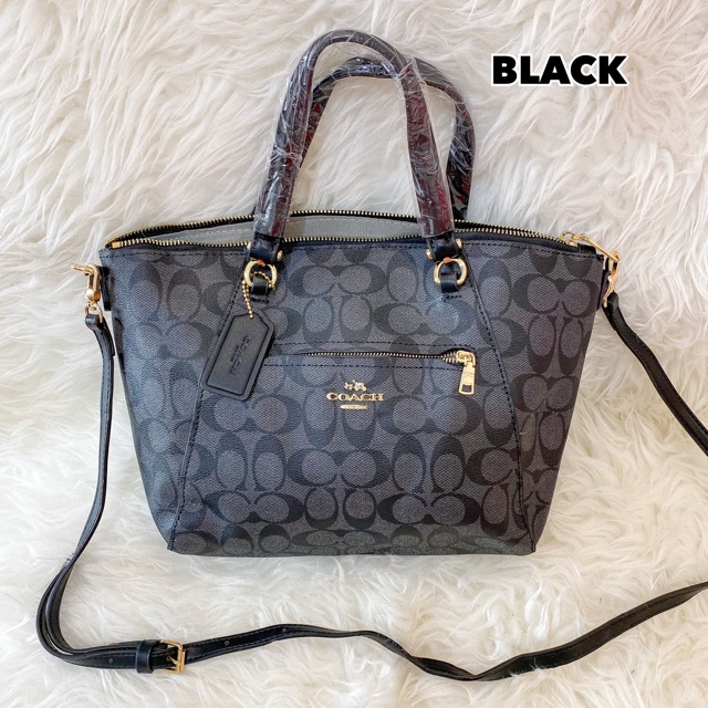 Jual Tas Coach Kelsey Signature | Shopee Indonesia