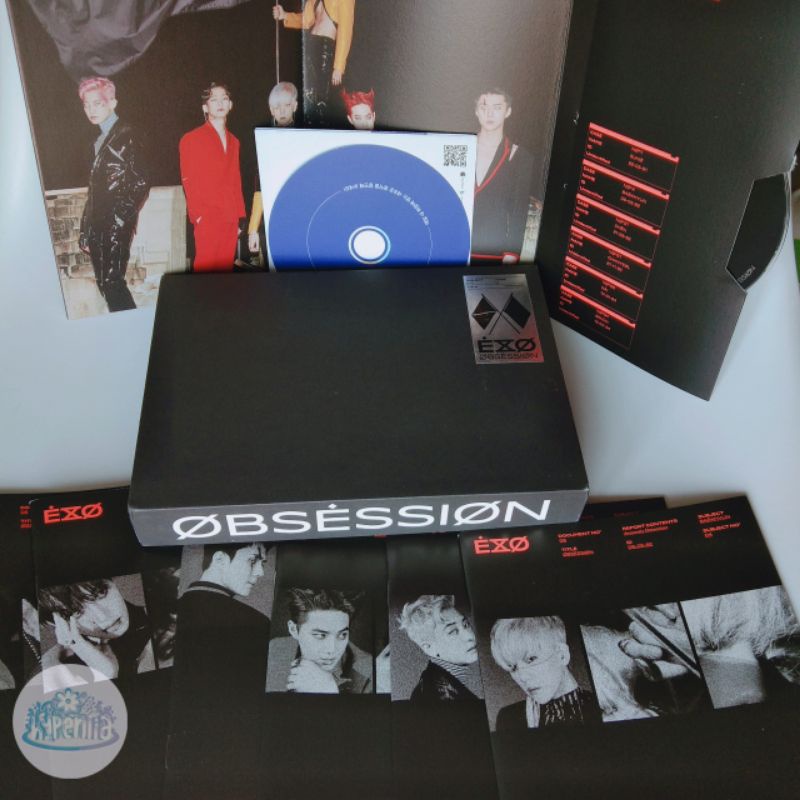 Jual Album Obsession X-EXO fullset + Pc Chanyeol | Shopee Indonesia