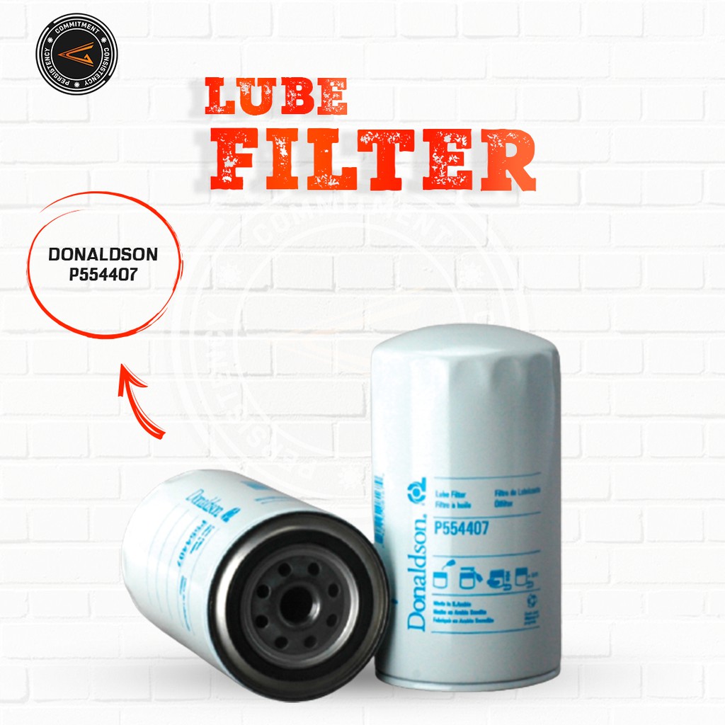 Jual Filter Oli P55-4407 / P554407 oil / Lube Filter Donaldson ...