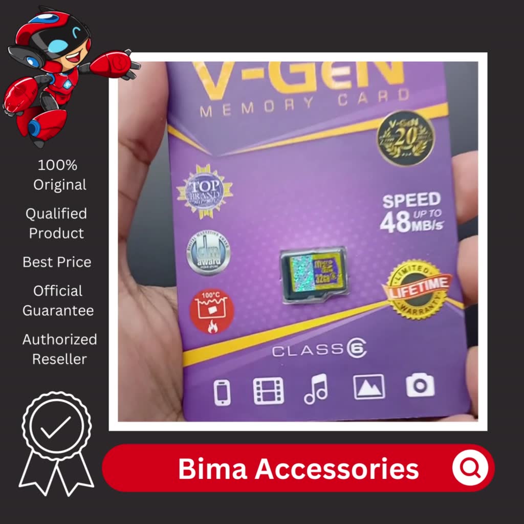 Jual Memory Card VGEN Micro SD V-GEN Original 8gb 16gb 32gb 64gb 128gb ...