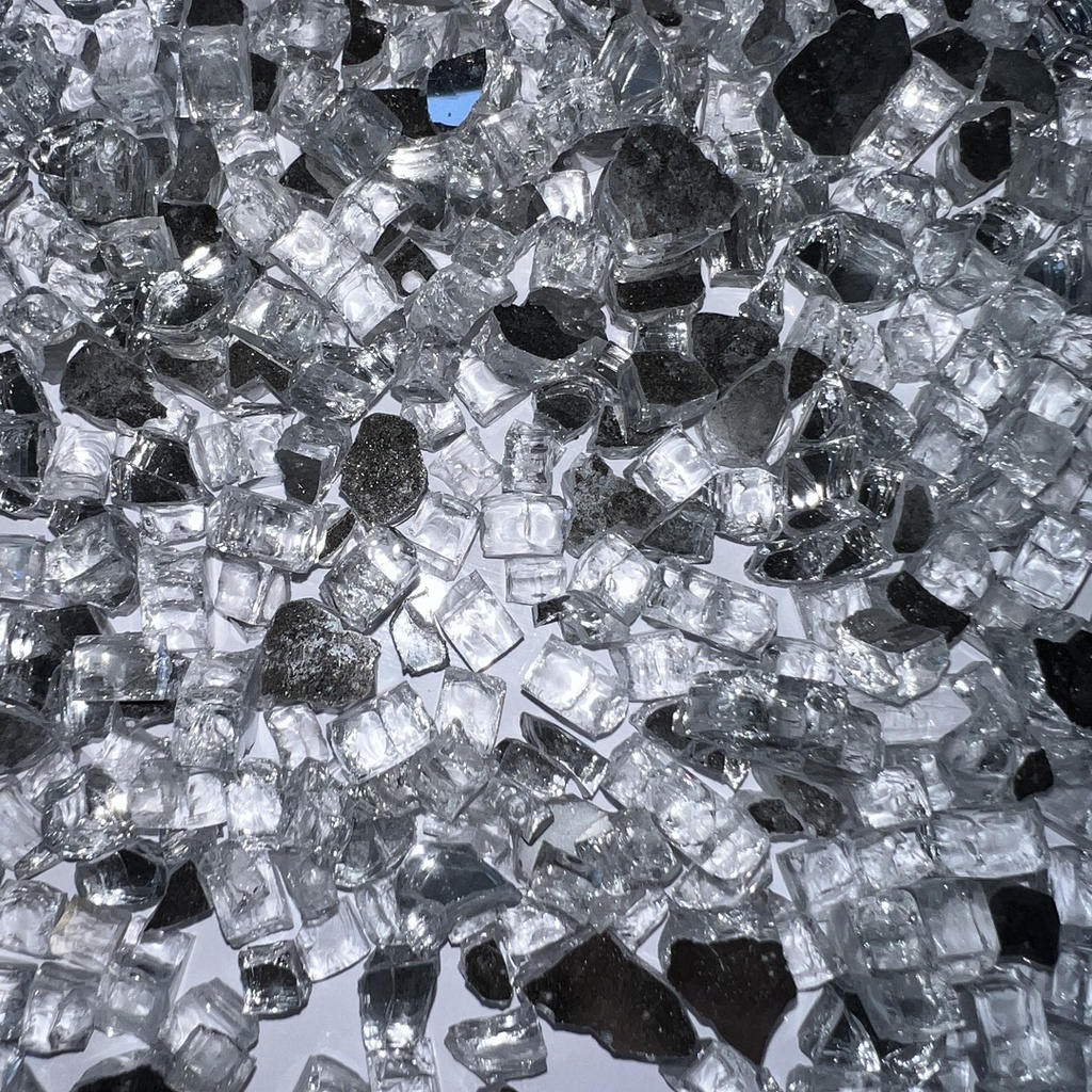 Jual Pecahan Kaca Batu Kristal Glass Mirror Stone Flakes Crystal Chips ...