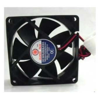Jual Exhaust Cooling Fan 8 Cm Hitam For Casing PC/ Power Supply ...