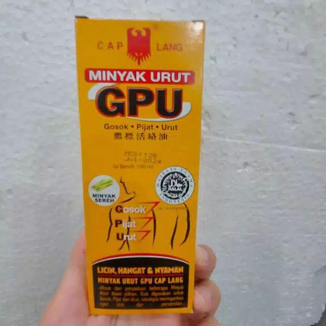 Jual GPU Minyak Urut 10 ml/60 ml | GPU Krim 150 g | Shopee Indonesia