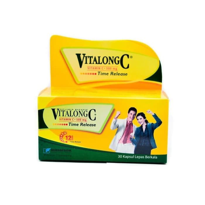 Jual Vitalong C isi 30 Vitamin C 30 Tablets 500mg Original 500 Mg Ready ...