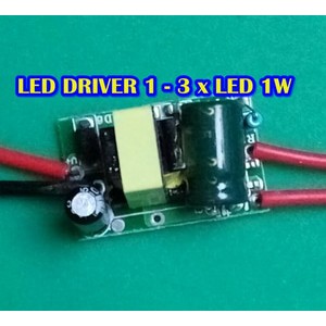 Jual Led driver 3 X 1 Watt ( input 220 volt ) | Shopee Indonesia