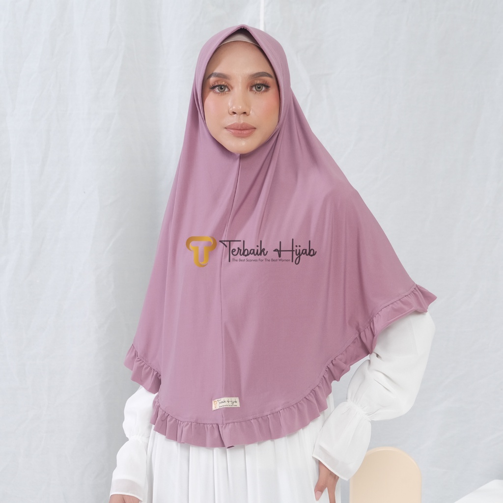 Jual Khimar Rample Najwa by TerbaikHijab | Khimar Jersey Premium ...