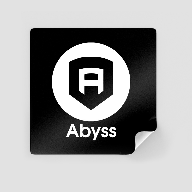 Jual Stiker Abyss Token Crypto Logo Satuan Anti Air | Shopee Indonesia