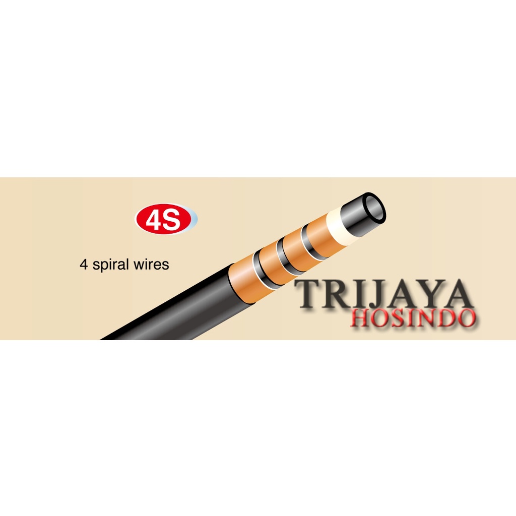 Jual Hose Hydraulic BRIDGESTONE HQ3516 SAE 100 R13 – Selang Hidrolik 4 ...