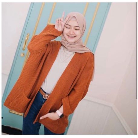 Jual KALILA - LAVELLA Cardigan Wanita Rajut Halus Premium | Shopee Indonesia
