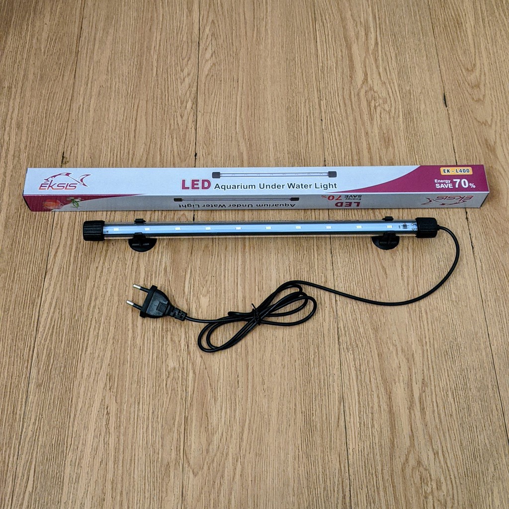Jual LAMPU LED CELUP L-400 UNDER WATER 40 CM - PUTIH BIRU | AQUARIUM ...