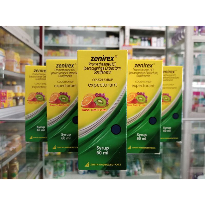 Jual ZENIREX EXPECTORANT SIRUP 60 ml - ED 04/2026 | Shopee Indonesia