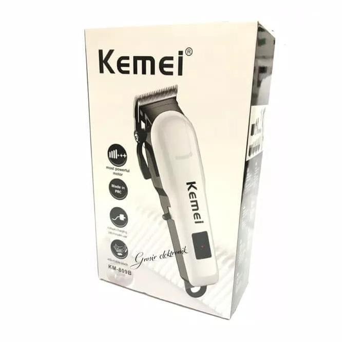 Jual Alat Cukur Rambut Kemei KM - 809B / Mesin Cukur RECHARGEABLE ...