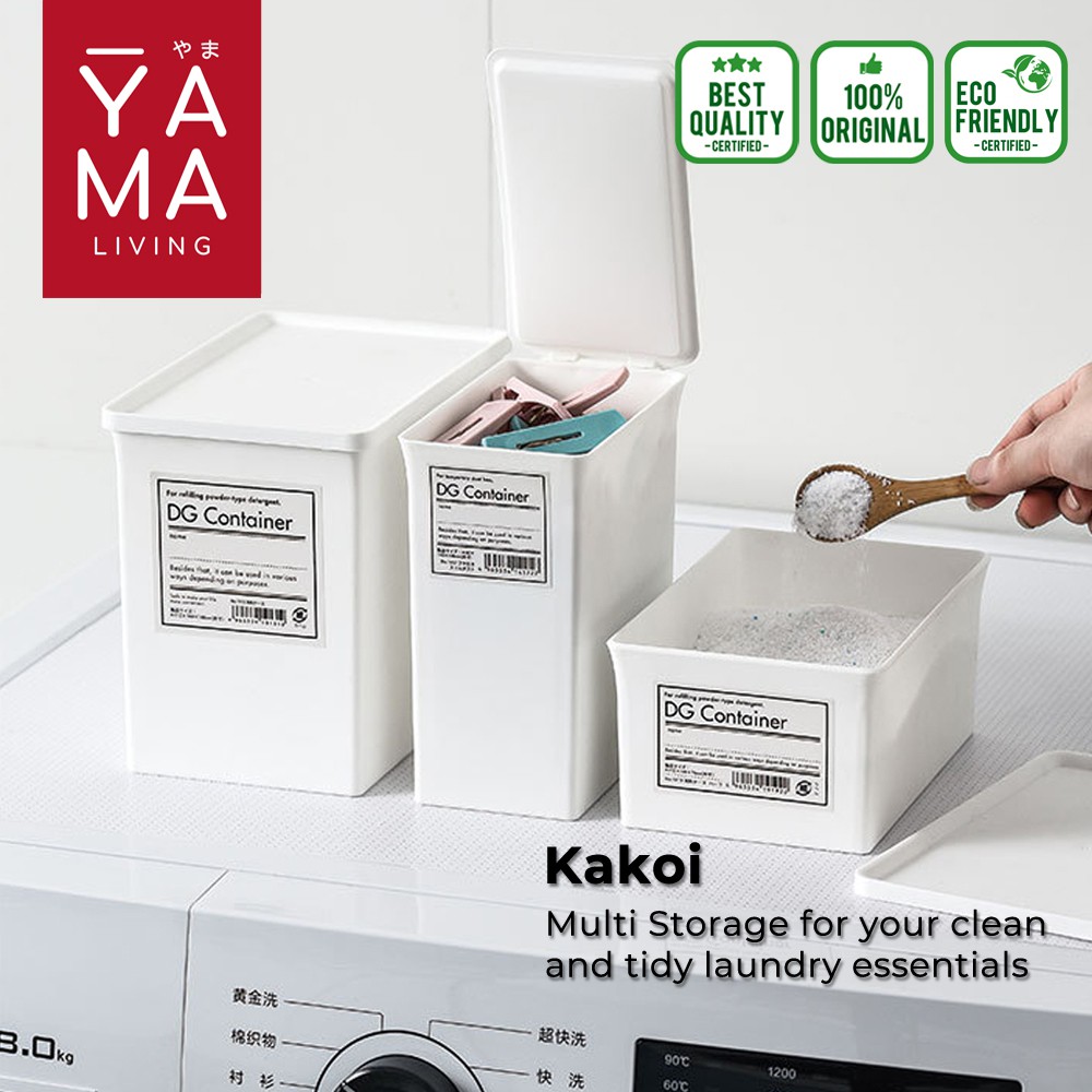 Jual YAMA KAKOI Detergent Laundry Storage Box Kotak Penyimpanan ...